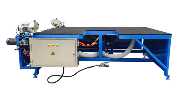 Horizontal Dual Head Low - E Glass Edge Deletion Machine , Low-e Glass ...