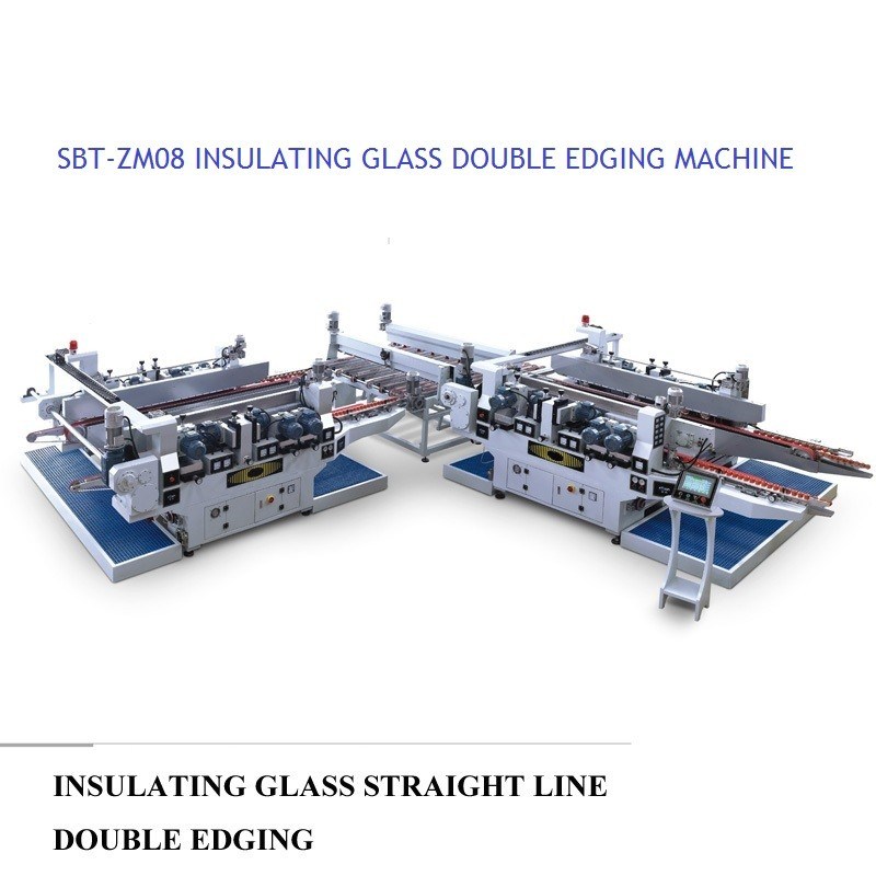 Insulating Glass Straight Line Glass Double Edger Machine High Performance,Straight Line Glass ...