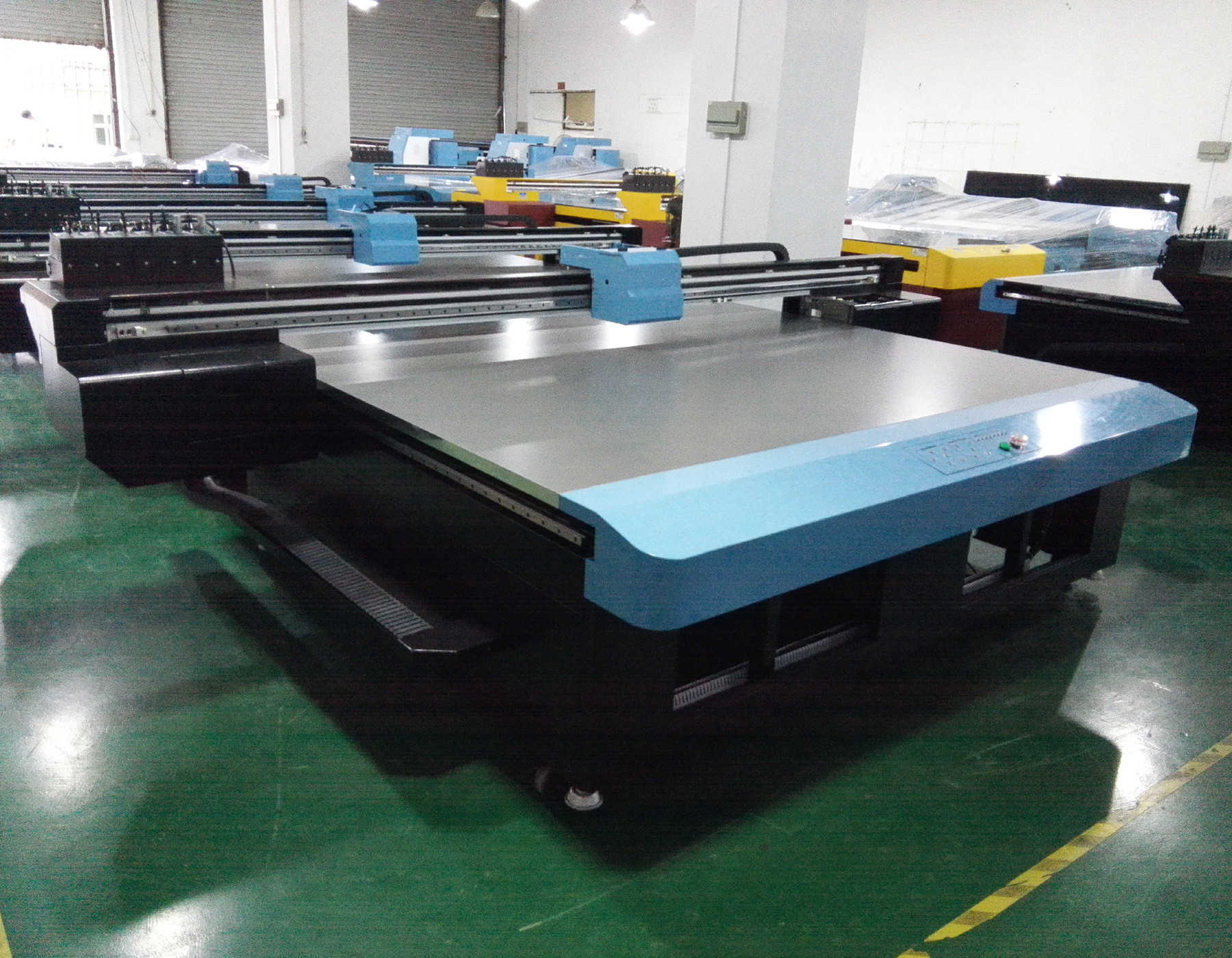 Multi Color UV Inkjet Printers , Automatic Continuous Ink Card Printing ...