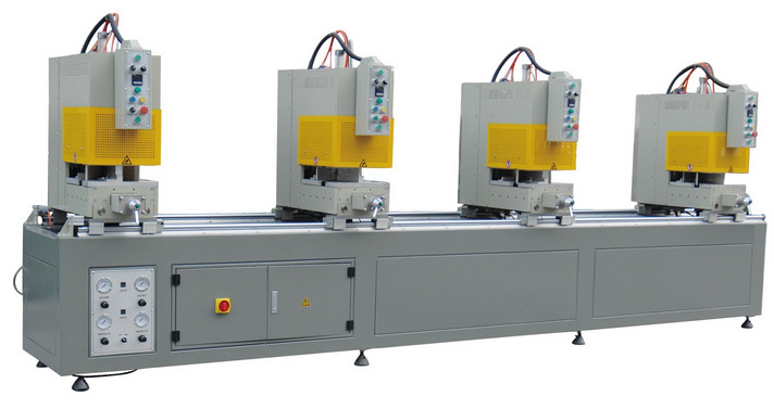 Seamless Pvc Window Welding Machine , Vinyl Window And Door Machinery 4.5kw