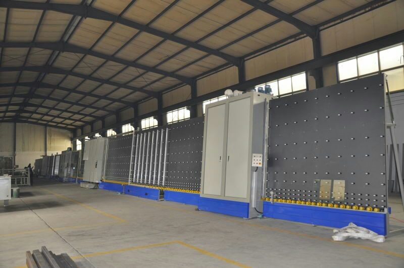 Double Glazing Machinery , Fully Automatic IGU Assembly and Pressing Line
